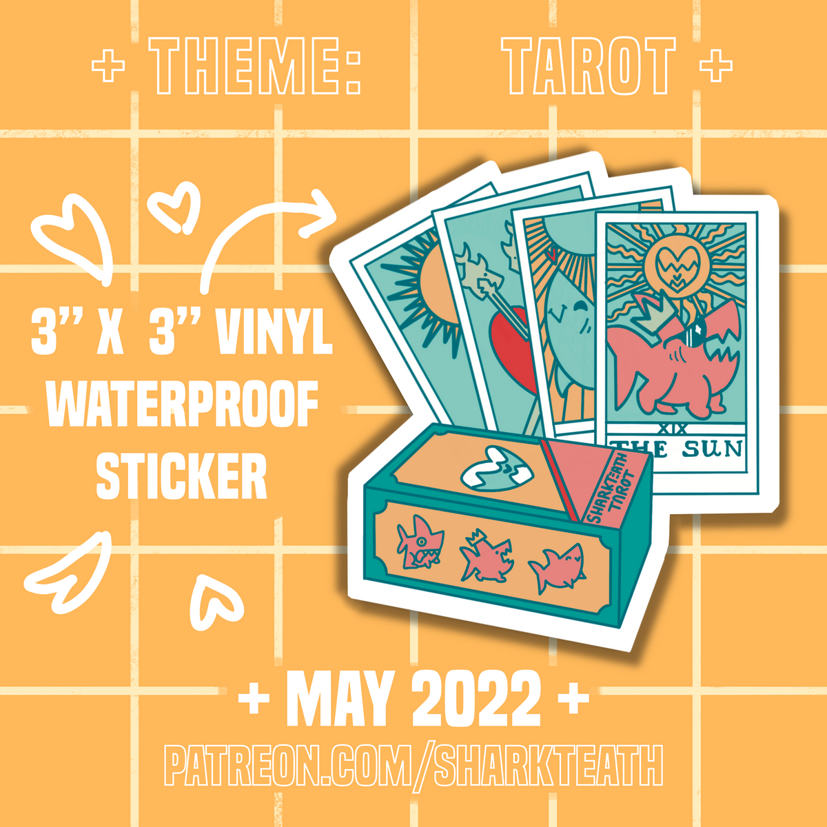 Shark Tarot Deck Sticker – SharkTeath Shop