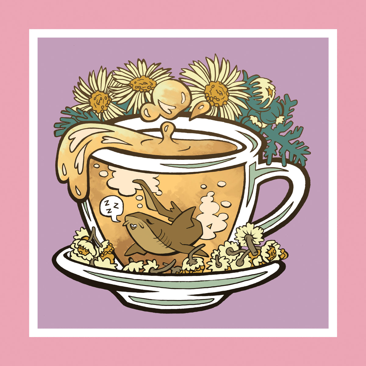 Tea Sharks Sticker Set – SharkTeath Shop